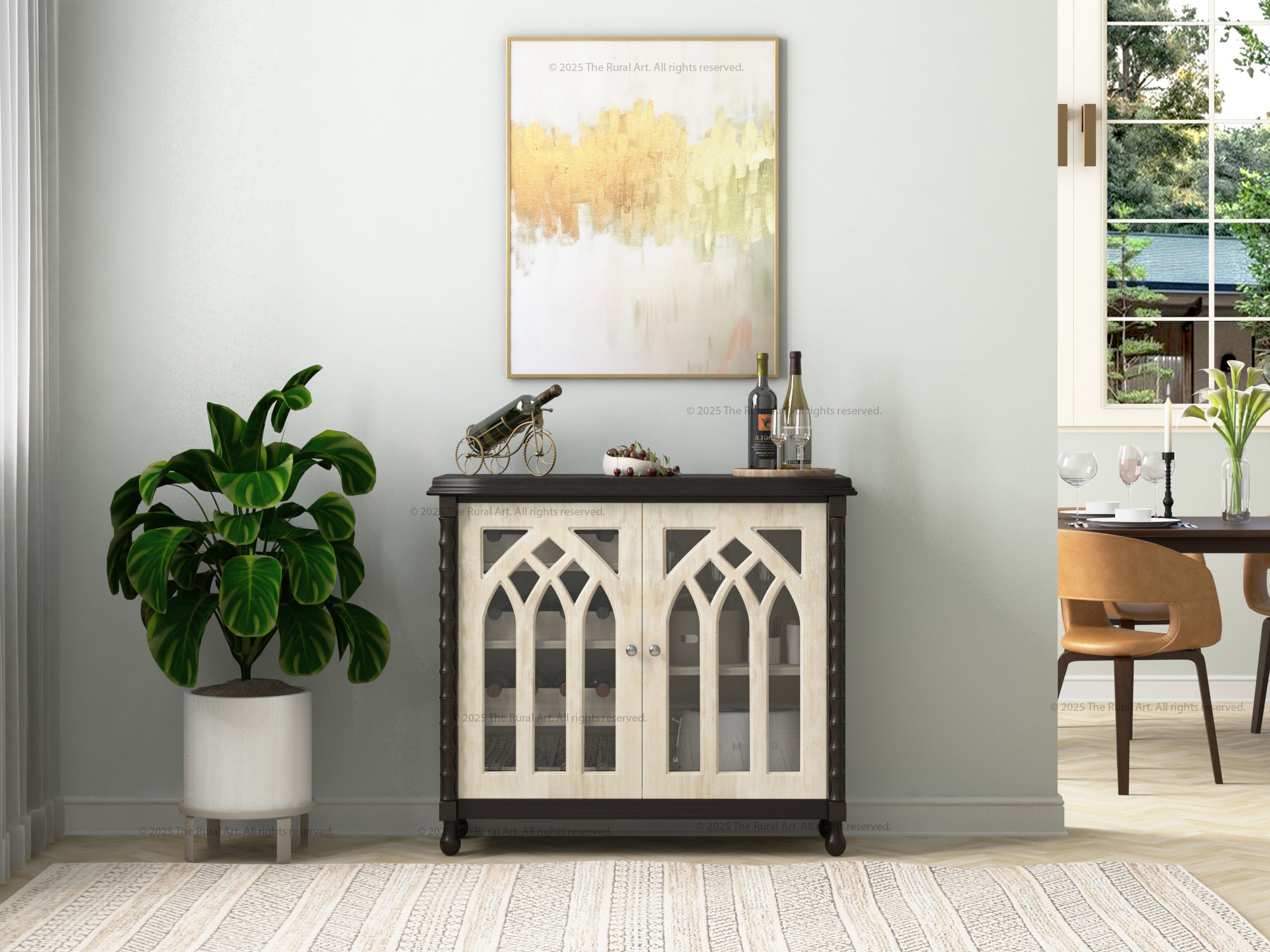 Bremerton Solid Wood Wine Bar Cabinet – theruralart.com