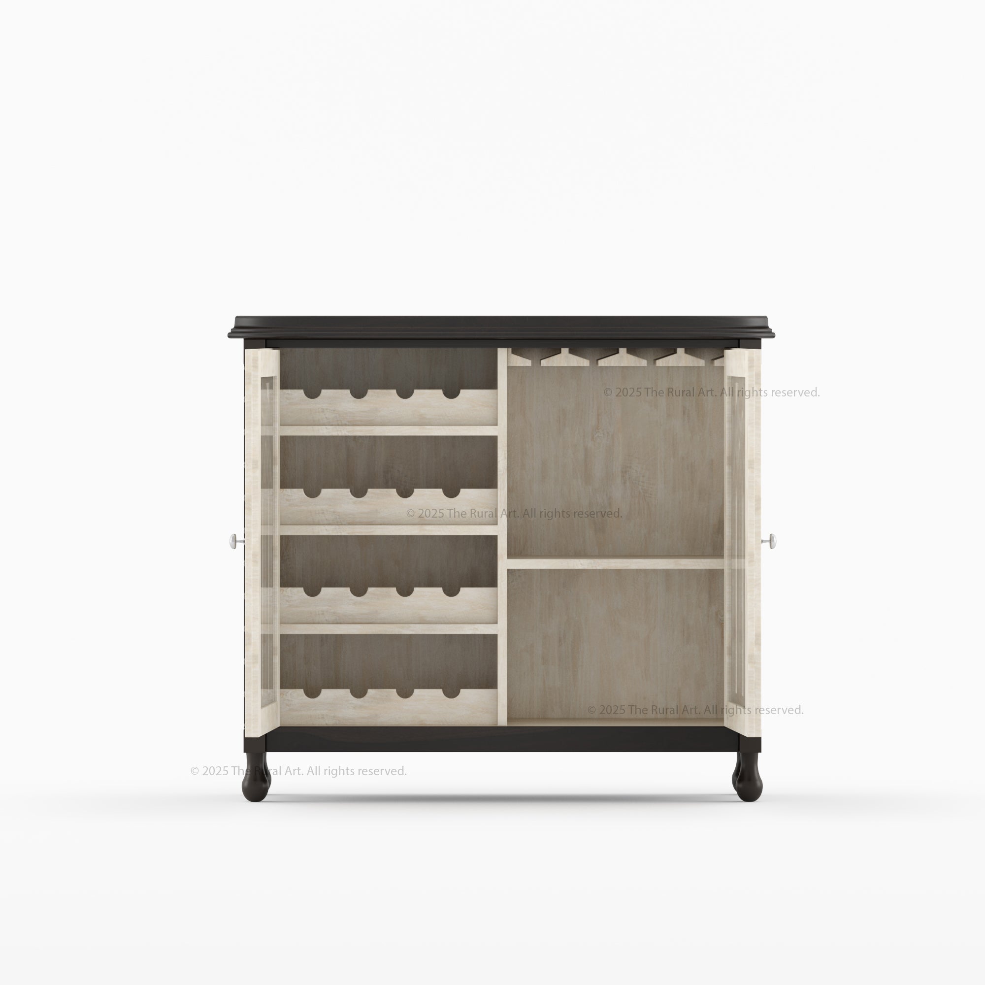 Bremerton Solid Wood Wine Bar Cabinet – theruralart.com