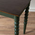 Lockport Minimalist Solid Wood Bobbin Legs Console Table – theruralart.com